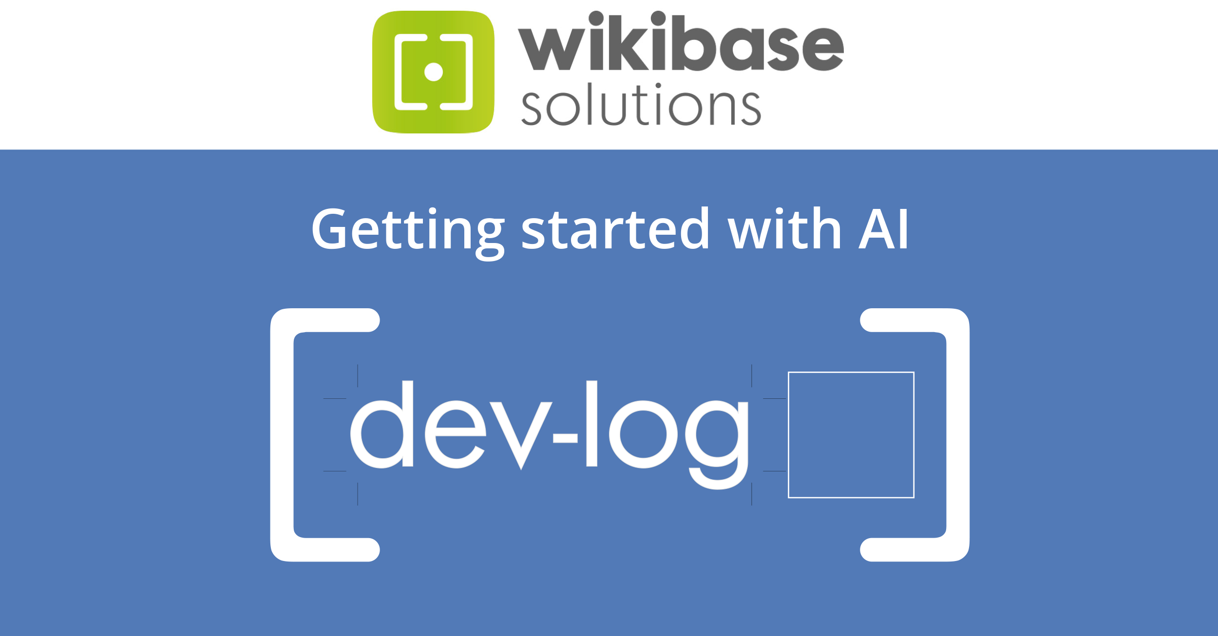 Getting started with AI